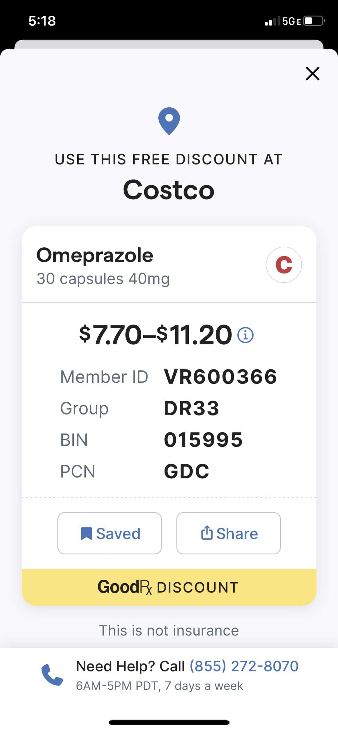 GoodRx Gold Prescription Discount Card Review 2025