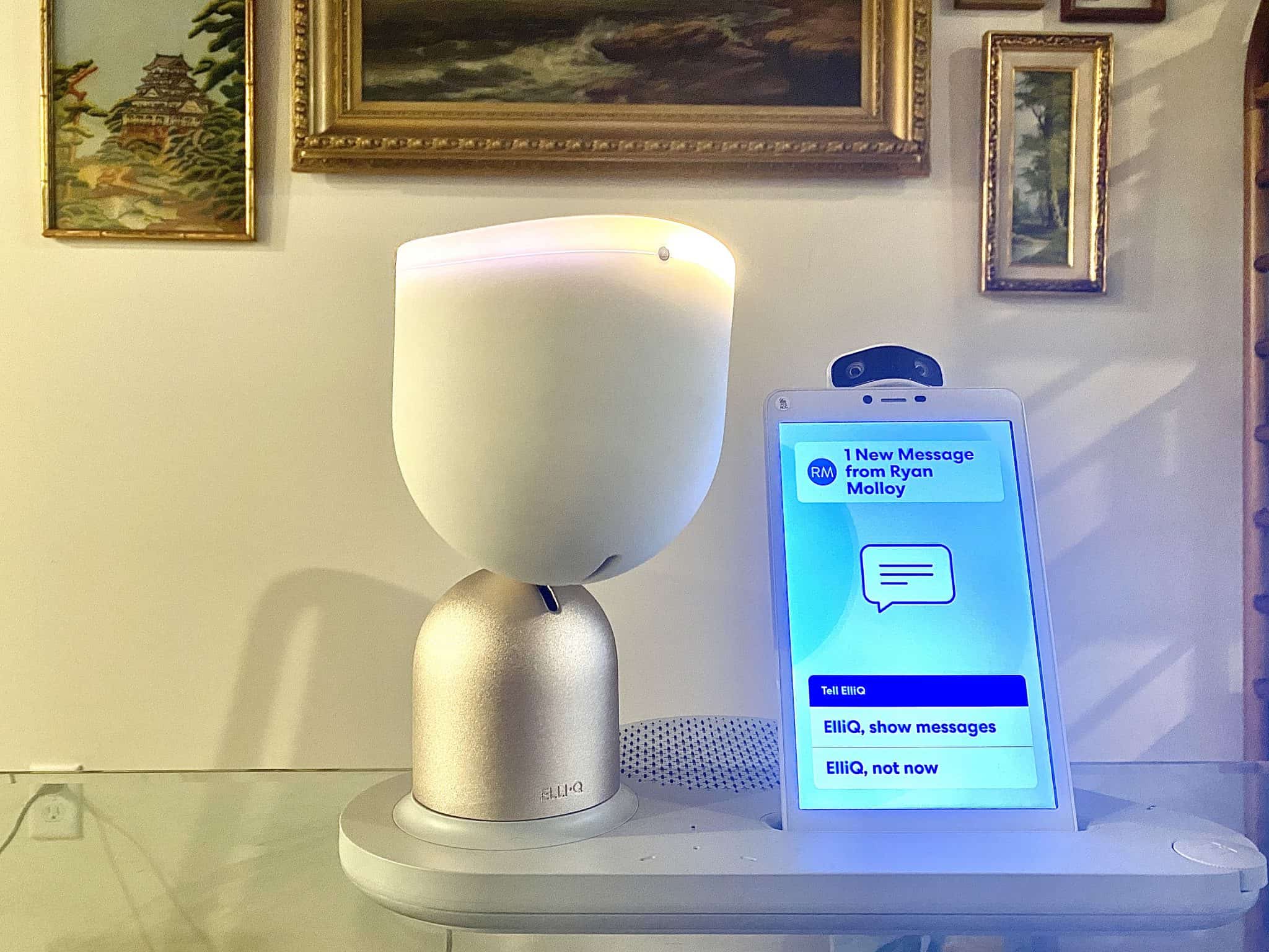 ElliQ Review: a Robot Companion for Seniors │ The Senior List
