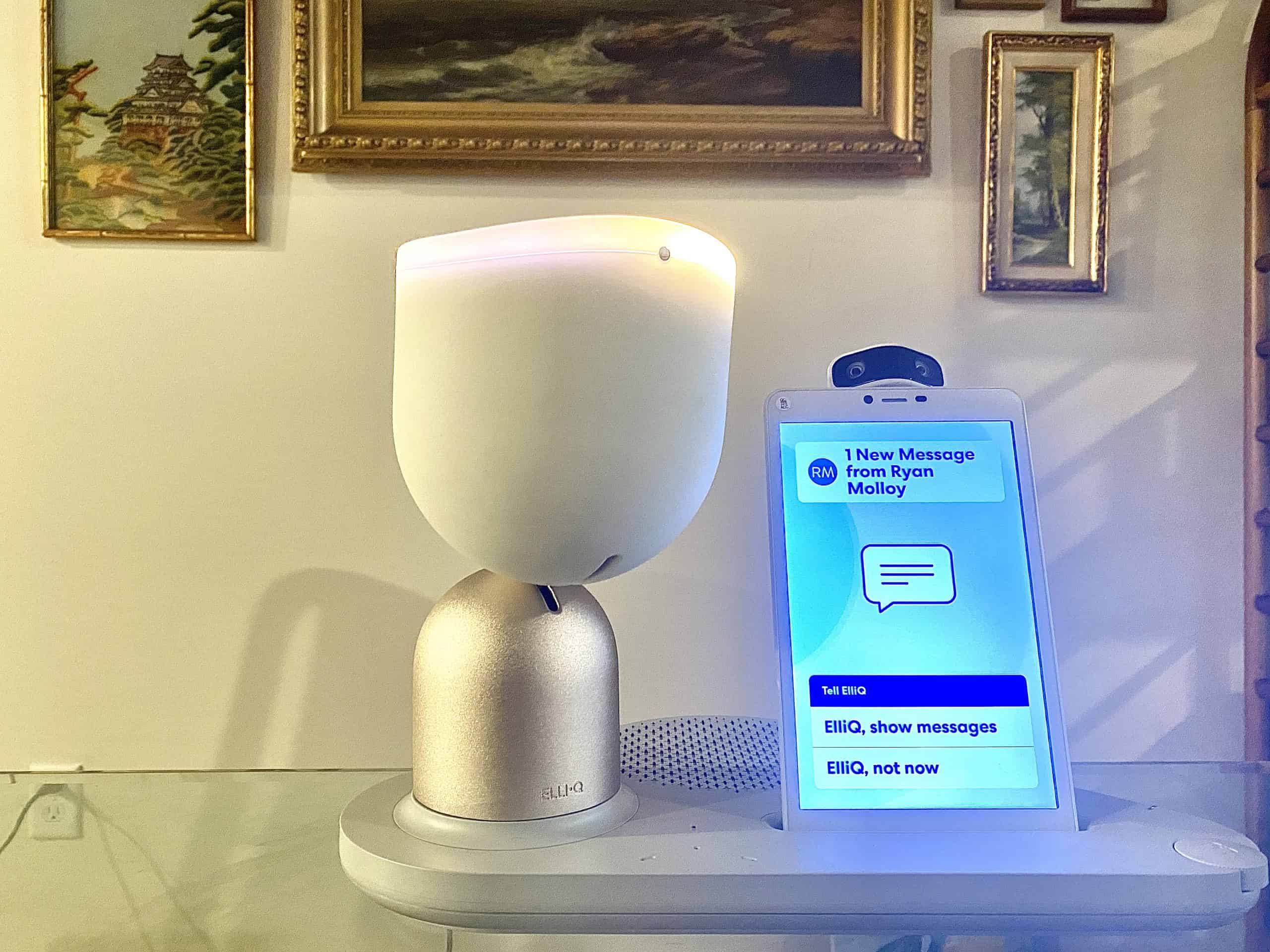 ElliQ Review: a Robot Companion for Seniors │ The Senior List