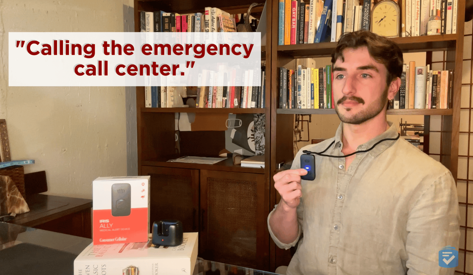 Iris Ally Medical Alert Review, Hands-On Test